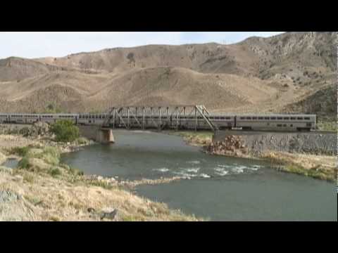 Amtrak California Zephyr: Lockwood, Nevada - YouTube