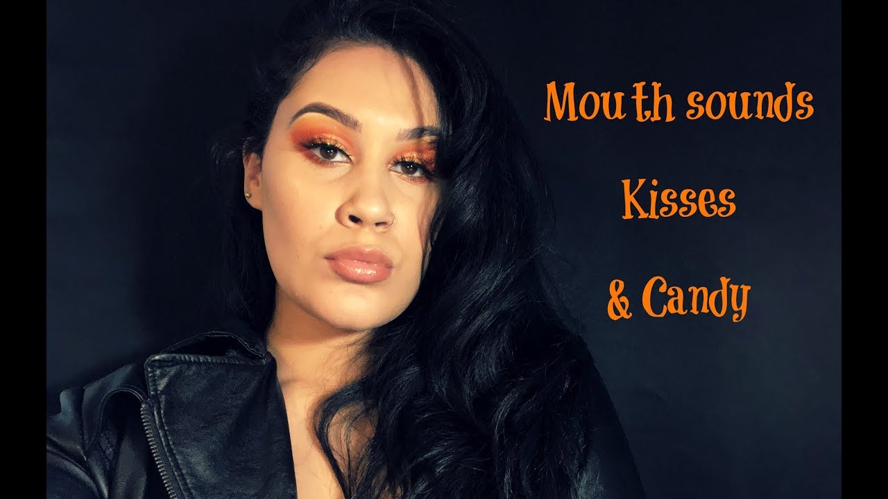 [ASMR] Mouth Sounds, Kisses, Candy eating! - YouTube