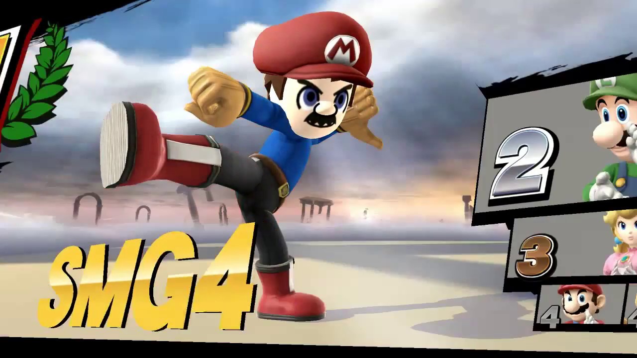 SMG4 In Super Smash Bros. Wii U - YouTube
