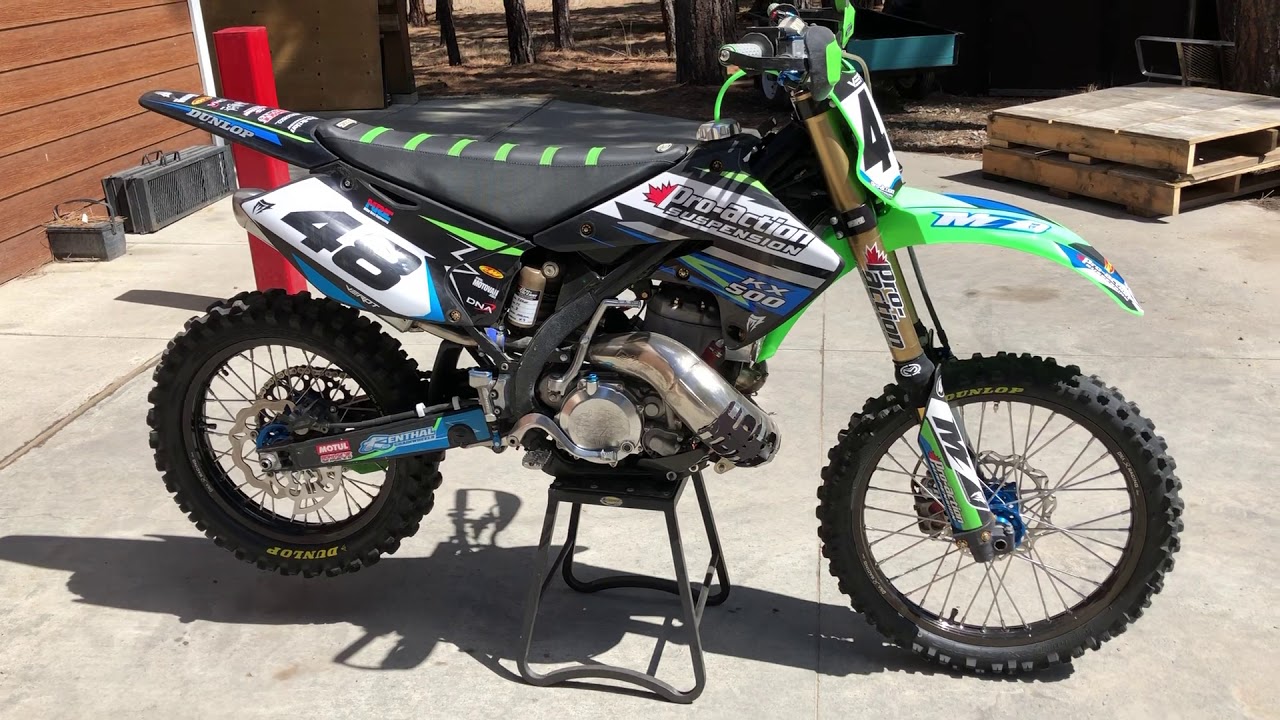 Custom KX500 - YouTube