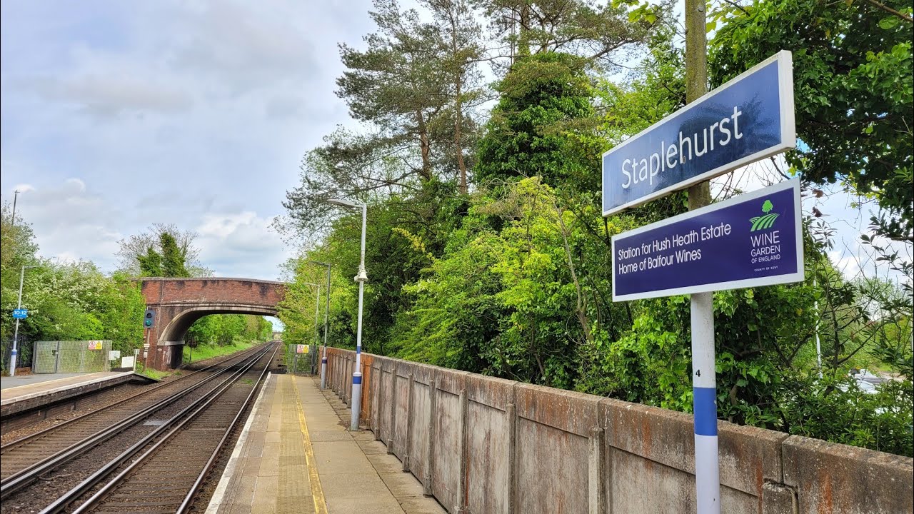 Staplehurst Railway Station 3/5/2024 - YouTube