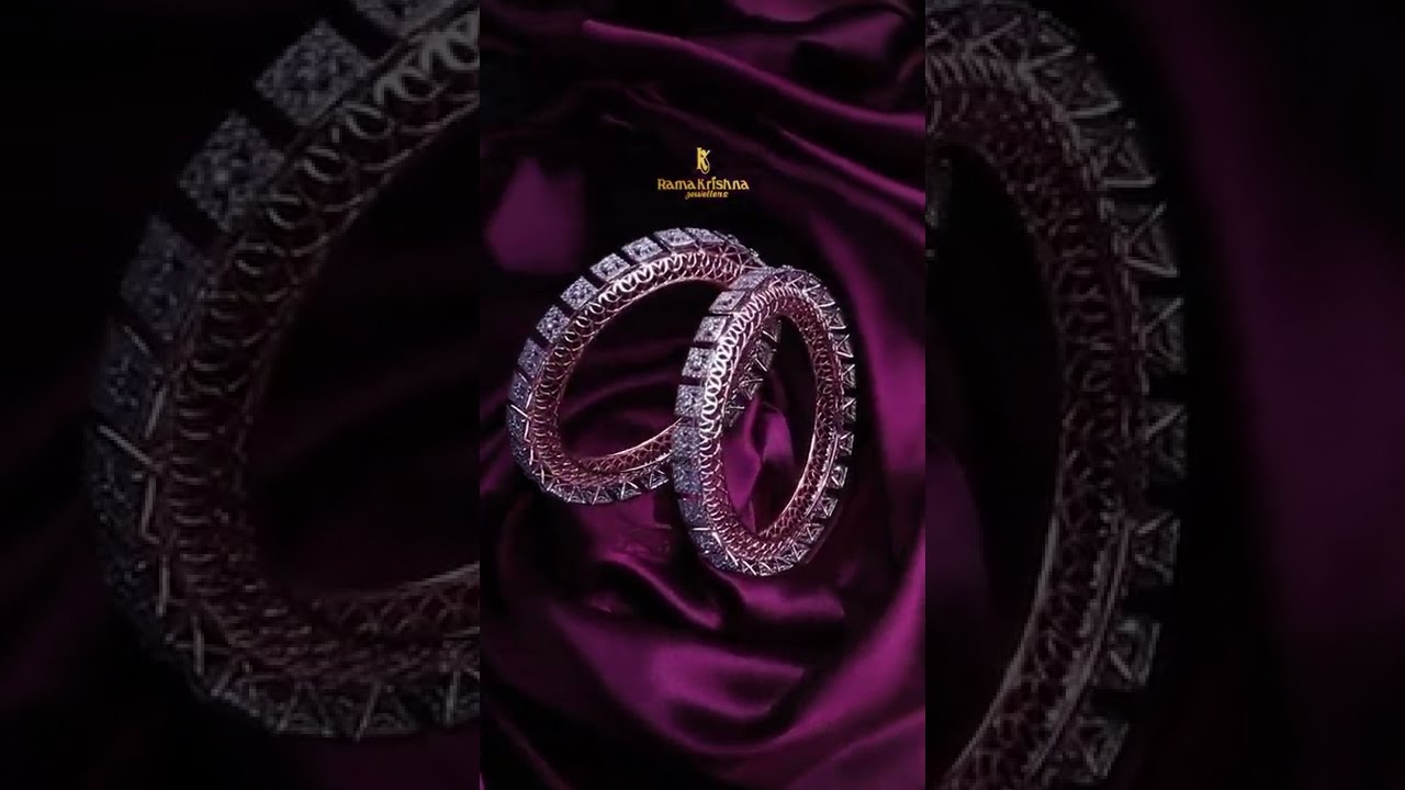 Diamond Bangles 14k Hallmarked by RamaKrishna jewellers shorts trending diamond jewellery