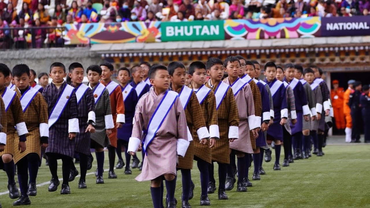 Rigsar Dance by Students | 115th National Day Celebrations | Bhutan ...