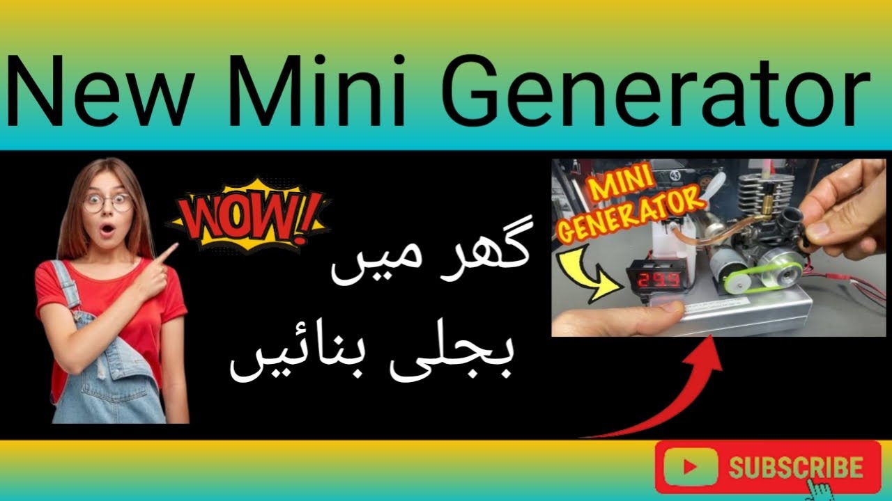 Mini Generator | diesel engine | newvideo | new | homemade ...