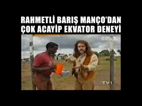 BARIŞ MANÇO'DAN ÇOK ACAYİP EKVATOR DENEYİ