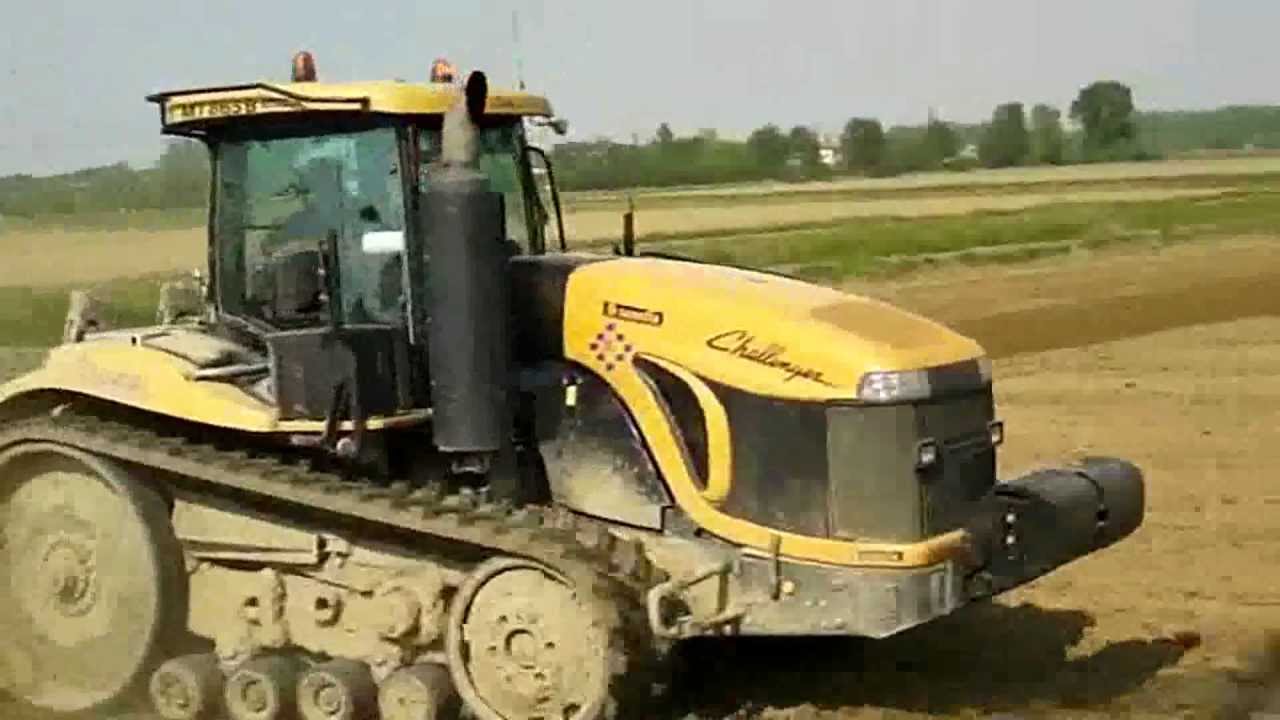 CAT Challenger MT865B SOUND!!! Agri957 - YouTube
