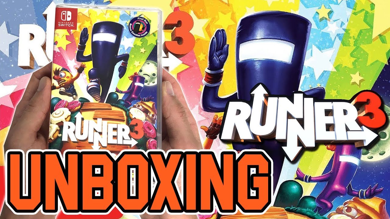 Runner 3 (Nintendo Switch) Unboxing!! - YouTube