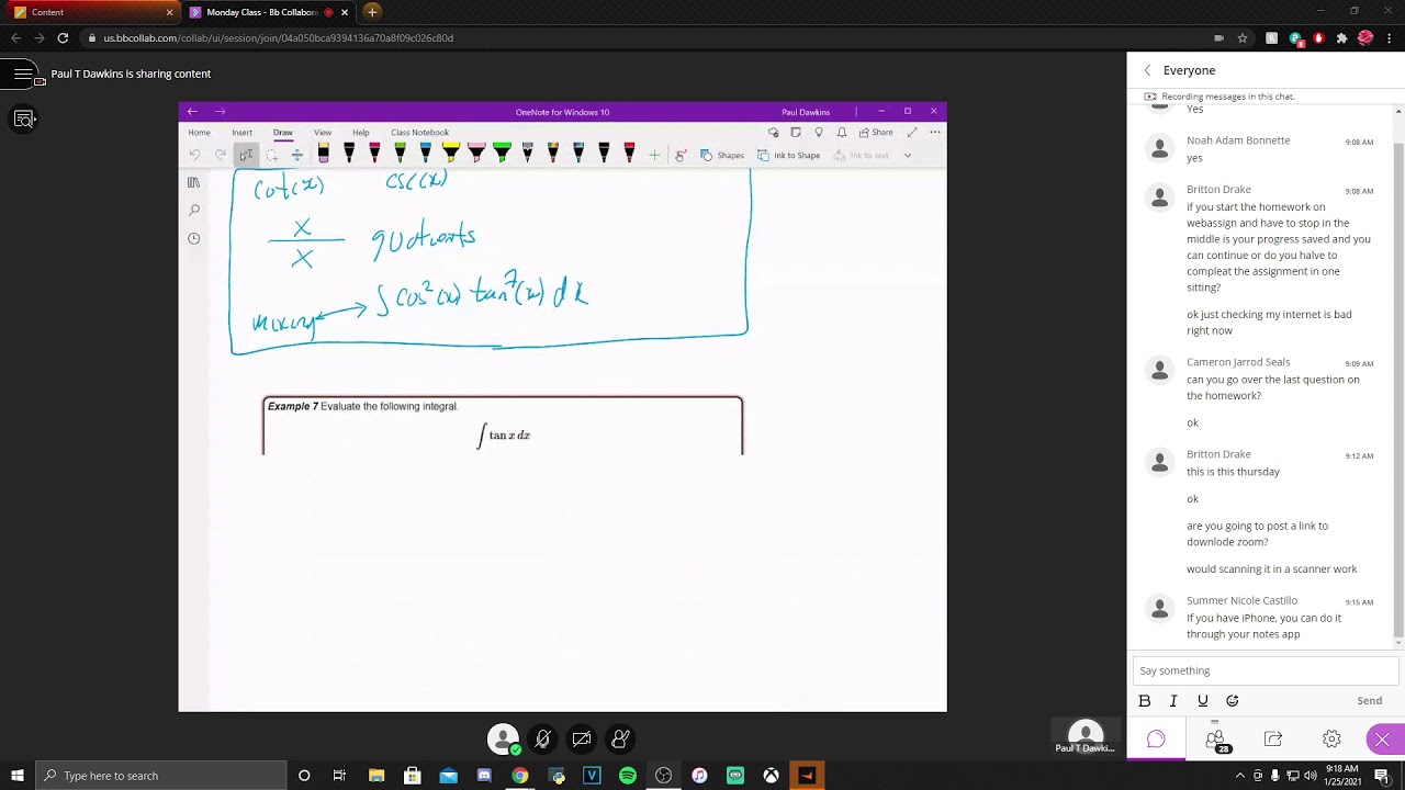 Paul Dawkins Calc2414 Day 5 (intro into trig sub and finishing last topic) - YouTube