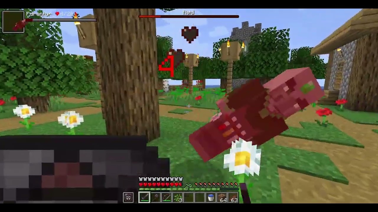 Player Vs Hardest Modded Raids(Illager Plus + Dungeon Mobs) - EP1 ...