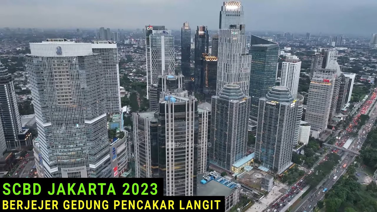 Drone SCBD Jakarta Terbaru 2023 dengan View Puluhan Gedung Pencakar ...