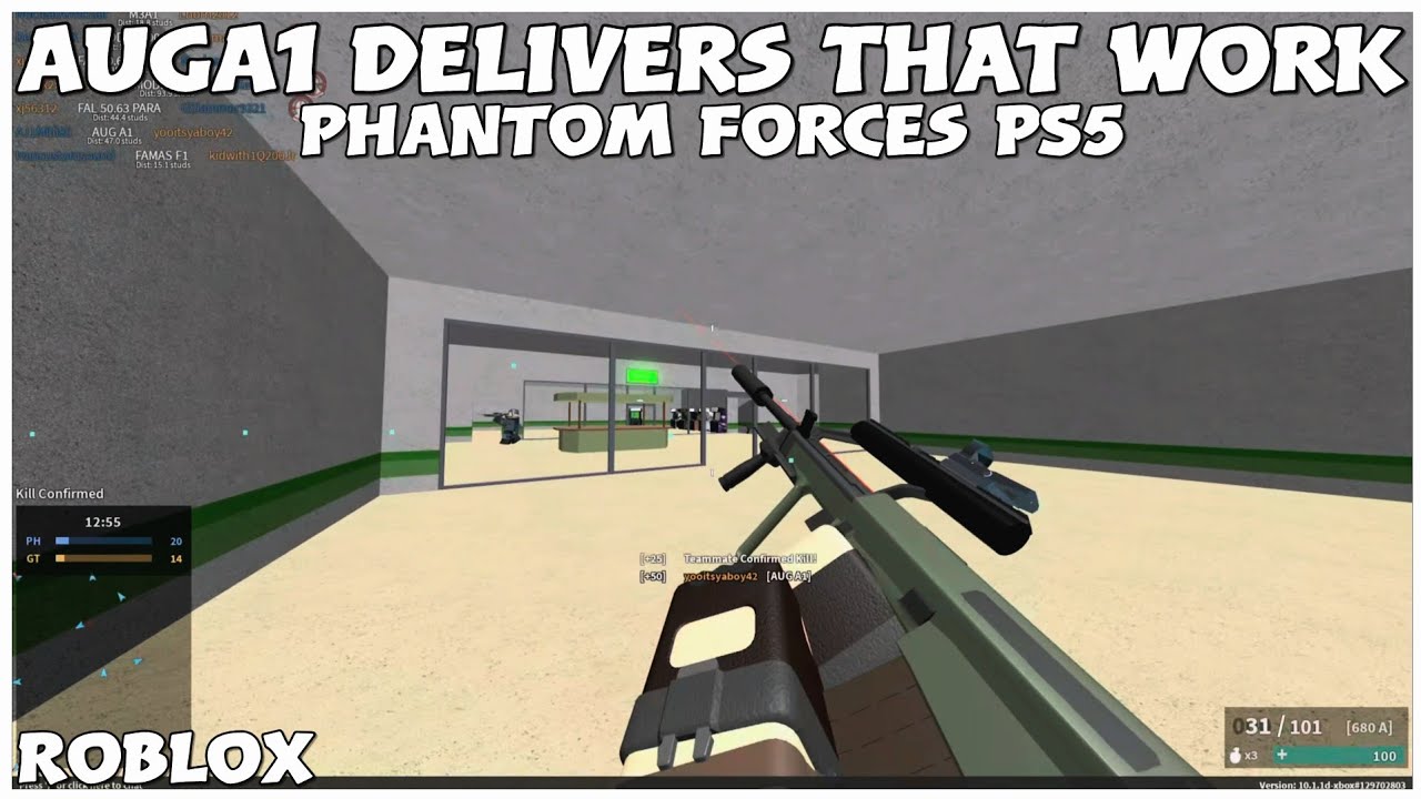 Phantom Forces plays DIFFERENTLYon console! (PHANTOM FORCES PS5) # ...