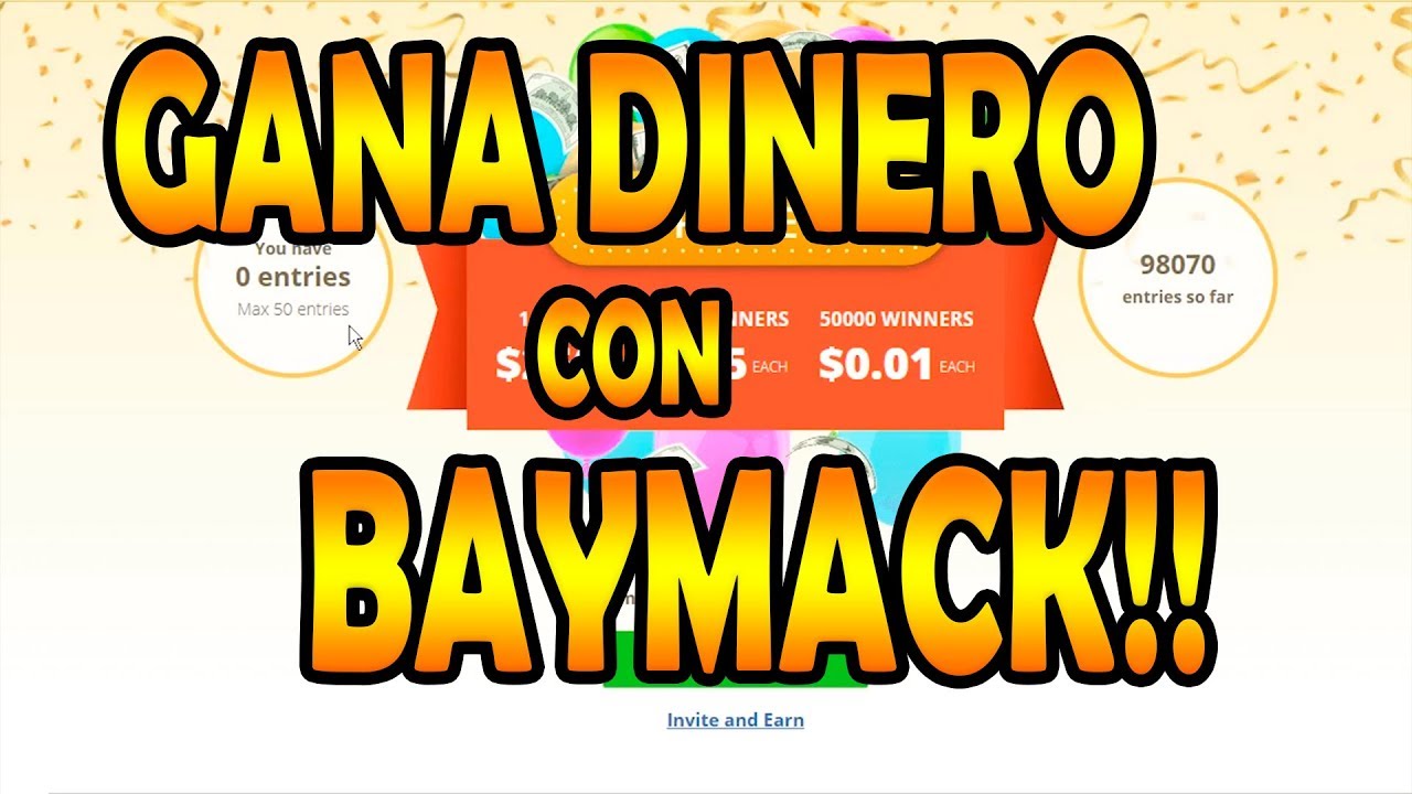 Baymack como funciona Gana dinero! | 2017 - YouTube