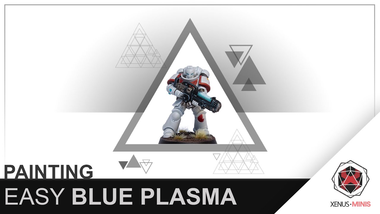 How to Paint Glowing Blue Plasma With Only 3 Colours - Warhammer 40,000 ...