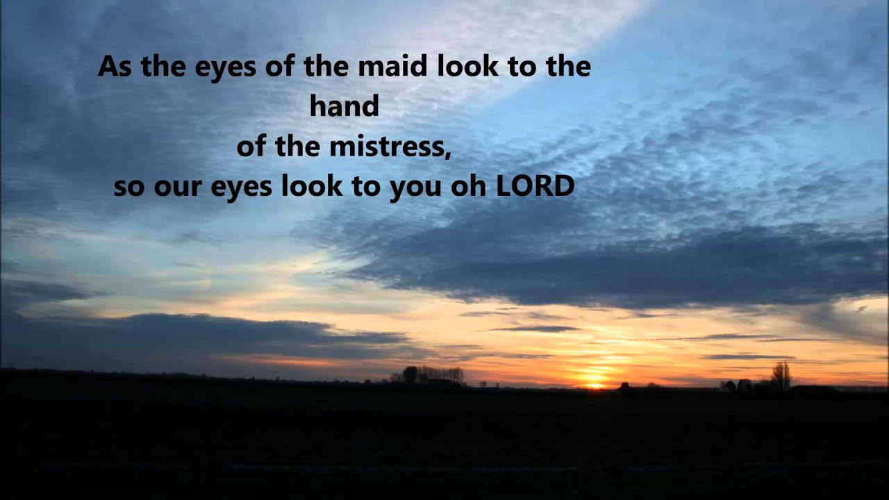 Sons Of Korah Psalm 123 YouTube