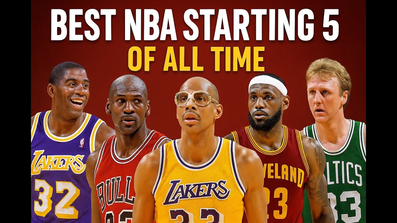 The Best NBA All Time Starting 5 Edit - YouTube