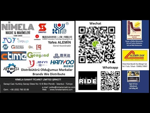 ÇİN'DE FİRMAMIZA AİT MÜHENDİSLER VE MÜDÜRLER ÇALIŞIYOR