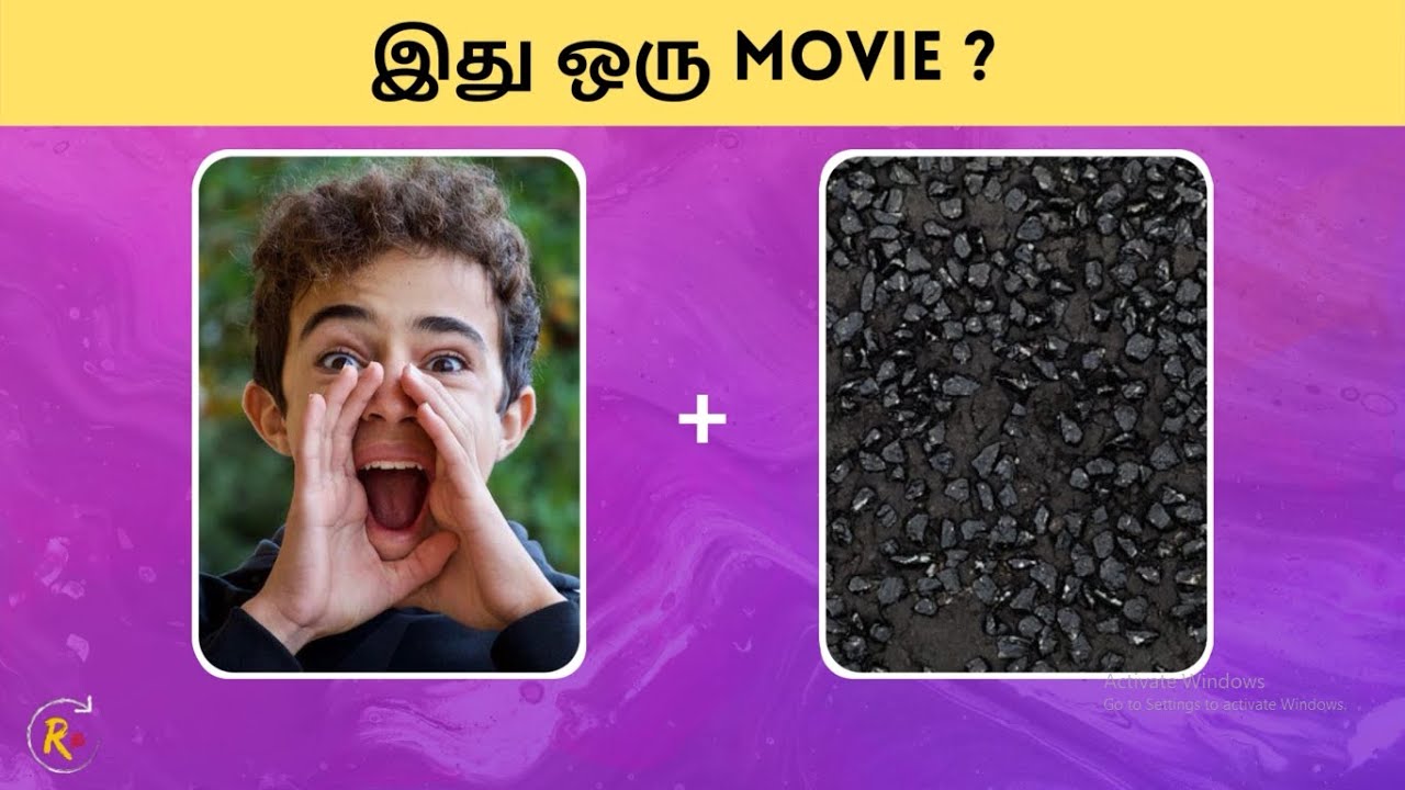 Guess the Movies | Tamil Connection Game | Brain Games - YouTube