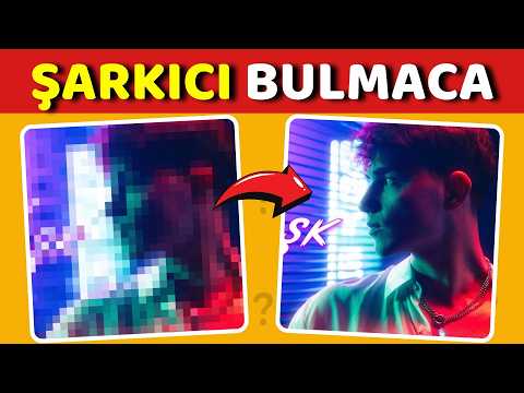 Gizlenmiş Şarkıcıyı TAHMİN ET! 🎤🤔 Şakıcı BULMACA 🔥👀