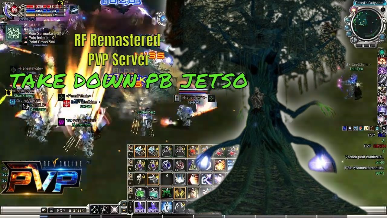 PB JETSO LEBIH KERAS DARI CHIP. RF Online Remastered. PVP Server - YouTube