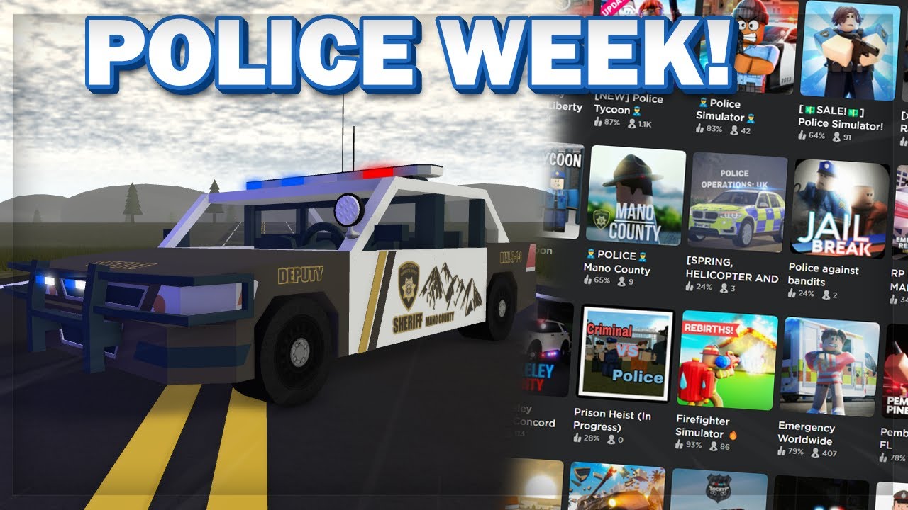 Checking out Police Roleplay Games..! (Not ERLC Quality) - Roblox - YouTube