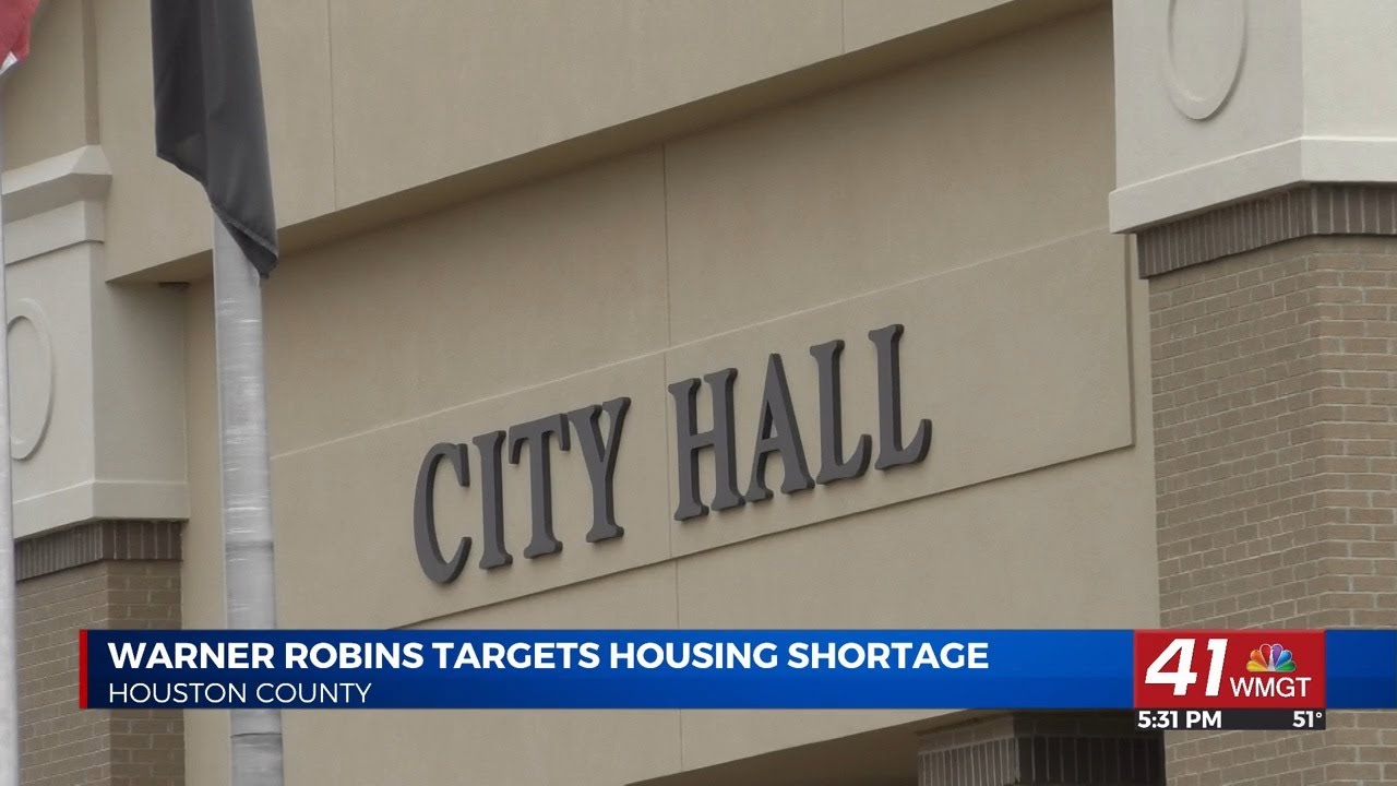 City of Warner Robins targeting housing shortage - YouTube