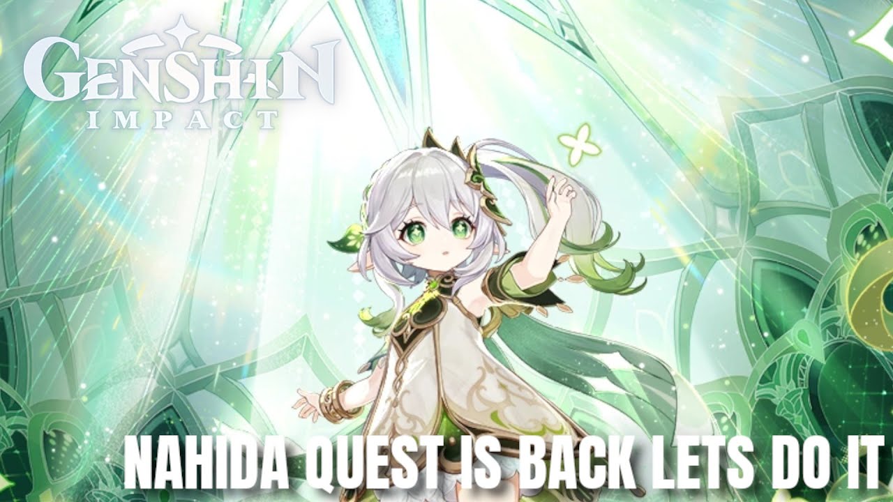 Genshin Impact *UPDATE* - Nahida Quest II - Meeting the Dendro Dragon ...