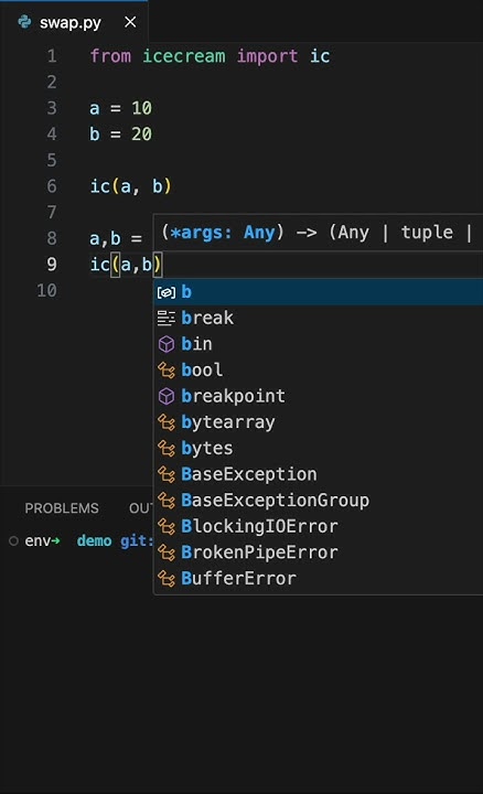 How To Swap Two Number In Python Coding Programming Pythontutorial