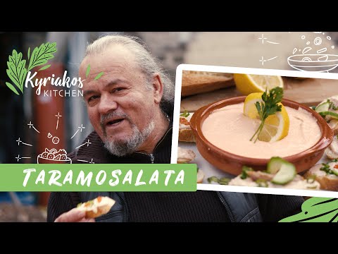 Tarama - Fischrogencreme nach griechischer Art Taramosalata | Kyriakos Kitchen