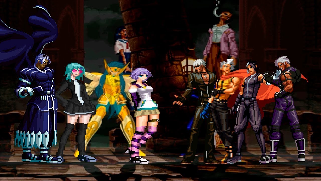 KOF Mugen Ice Team VS Soldados NESTS - YouTube