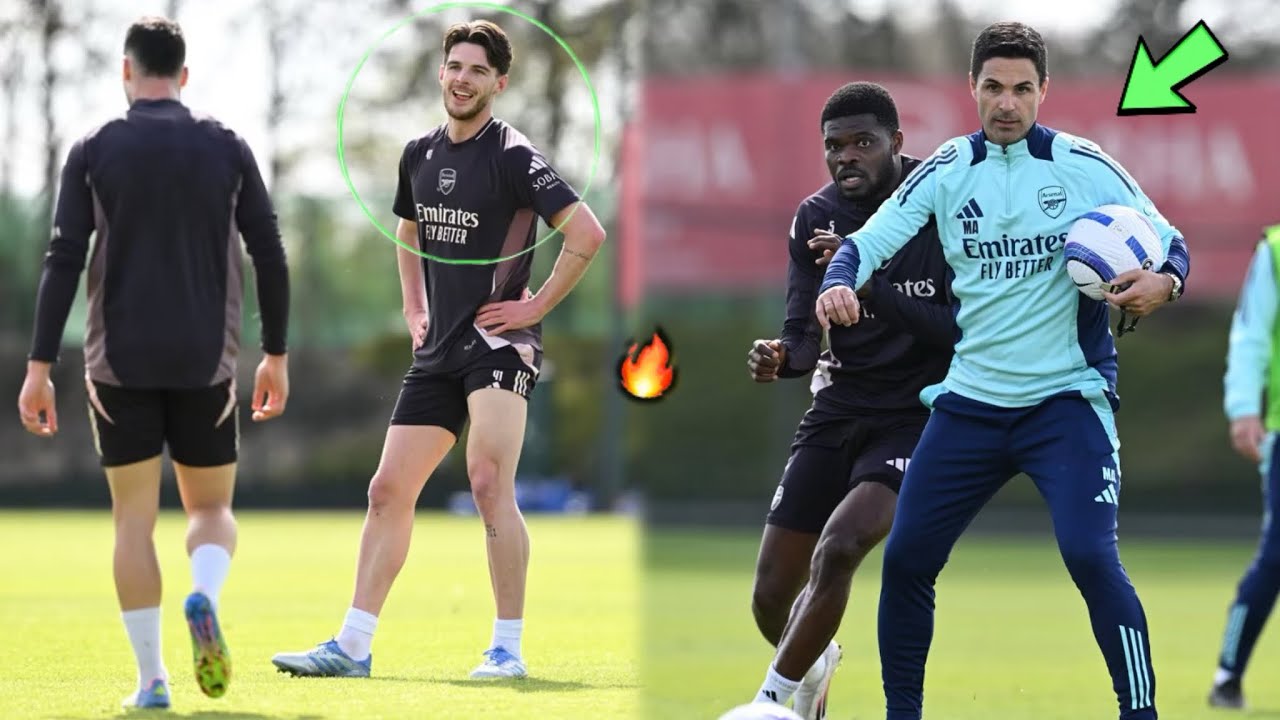INSIDE TRAINING: Arsenal Team Preparations Ahead of Crystal Palace Game ...