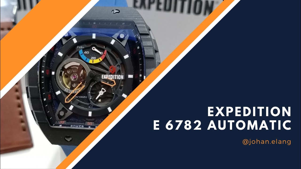 E 6782 CARBON TITANIUM BLUE : JAM EXPEDITION LIMITED EDITION AUTOMATIC ...