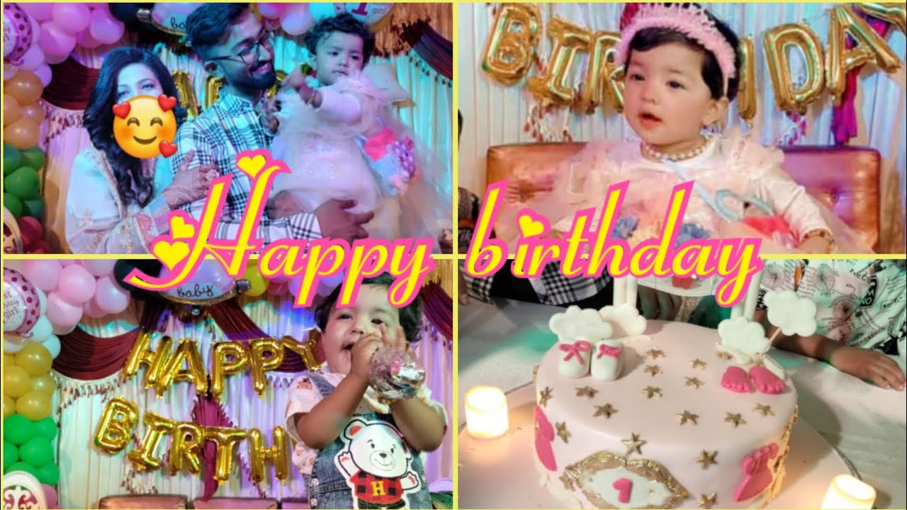 1st Grand birthday 🎂 celebration.100 people arrangement 🎈🎂 - YouTube