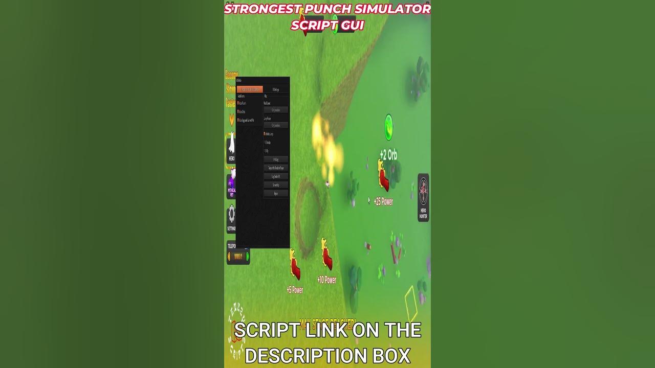 Strongest Punch Simulator Script GUI | Auto Punch #shorts - YouTube
