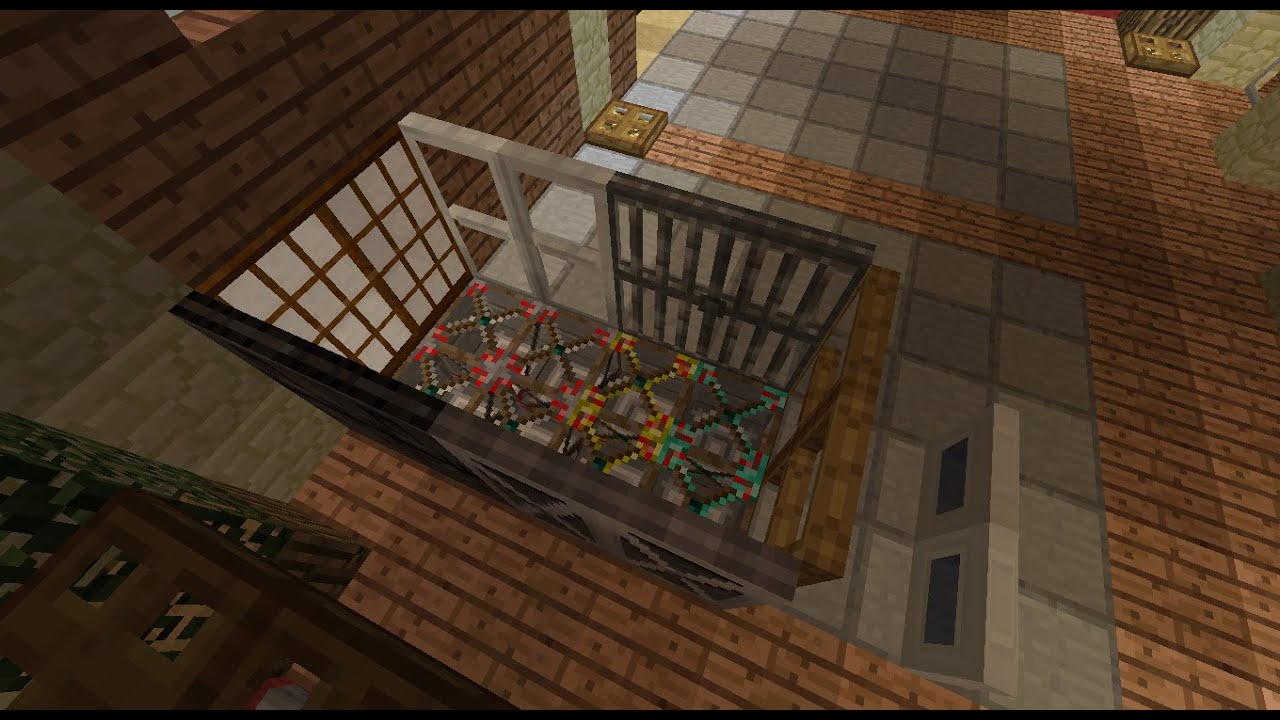 Minecraft Malisis Doors mod 1.7.10 {Nick_Rav #10 } - YouTube