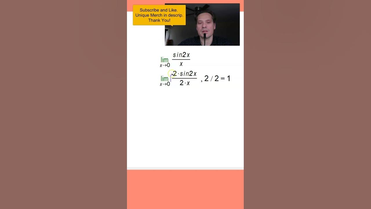 Limit Sin 2x x As X Approaches 0 35 Seconds YouTube limit-sin-2x-x-as-x-approaches-0-35-seconds-youtube