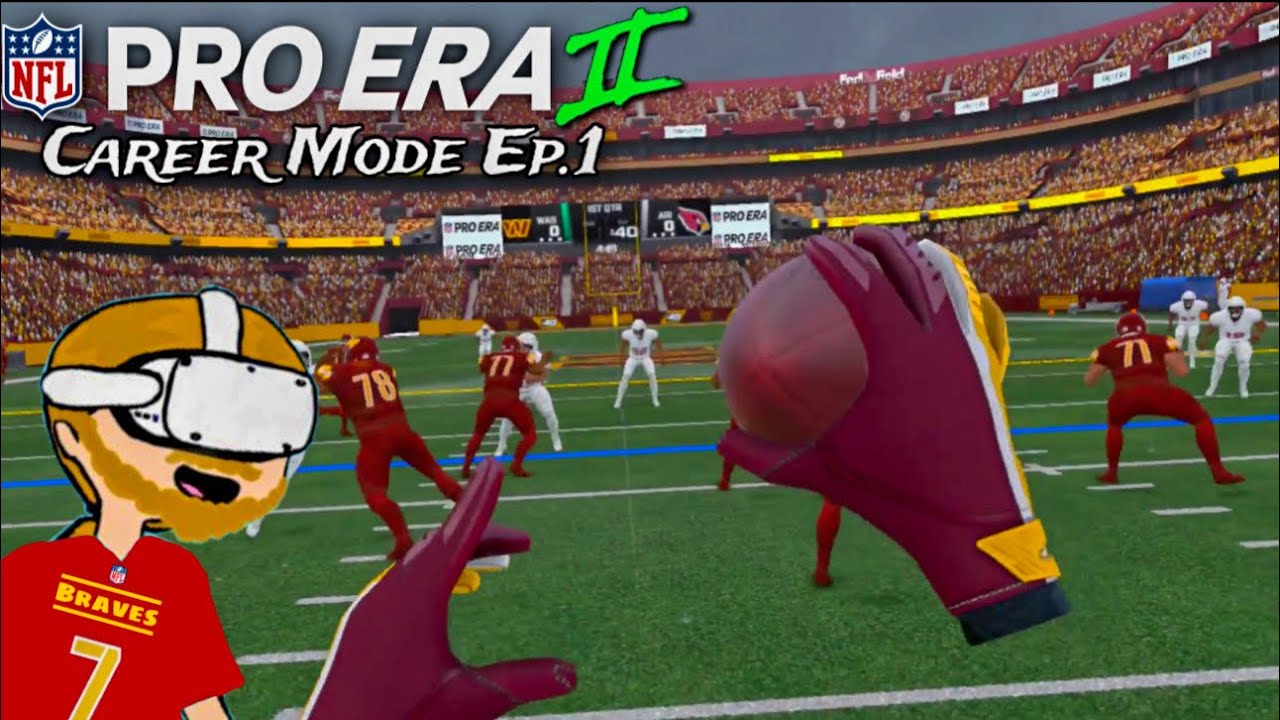 NFL Pro Era 2 Career Mode Ep.1 | The Washington Braves? - YouTube