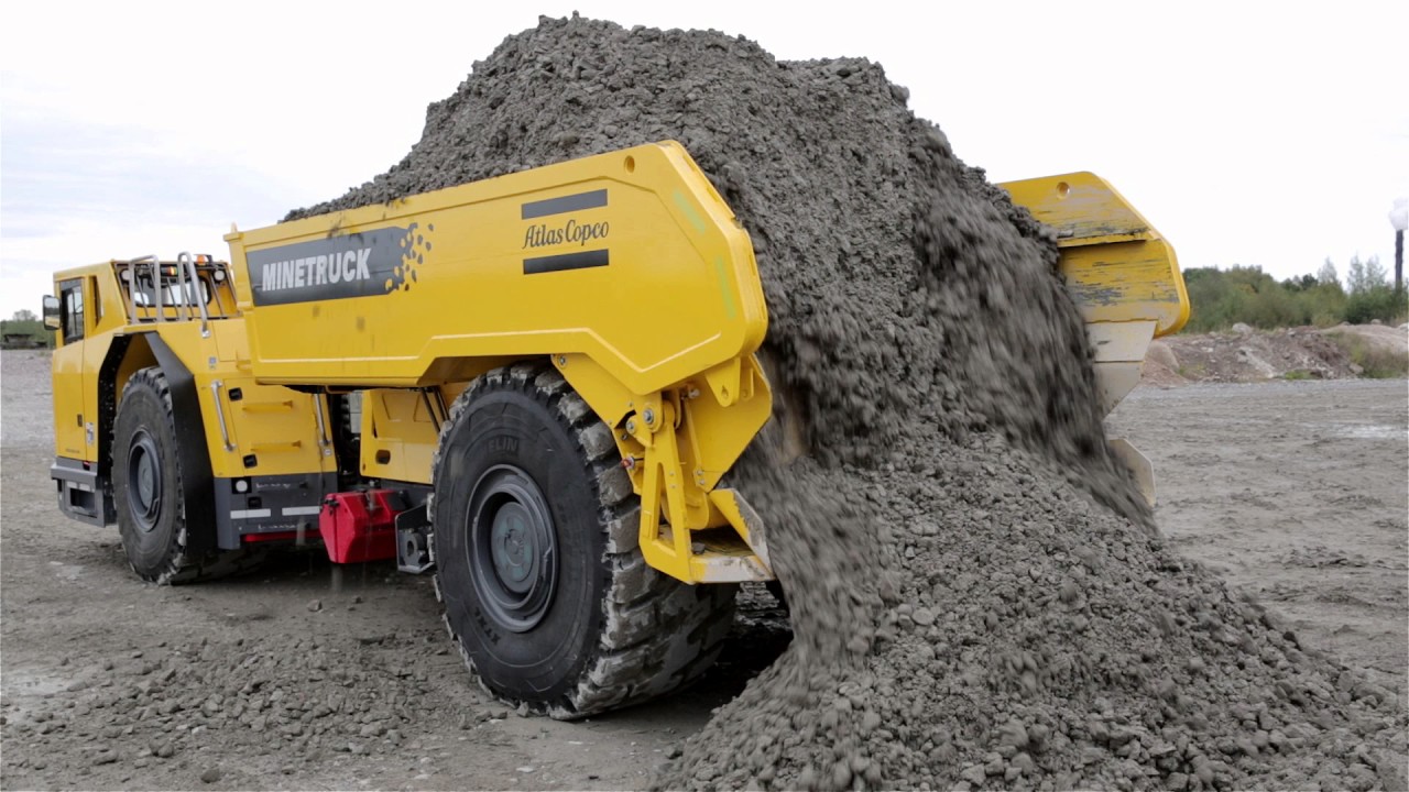 Underground Minetruck MT42 Ejector Box - YouTube