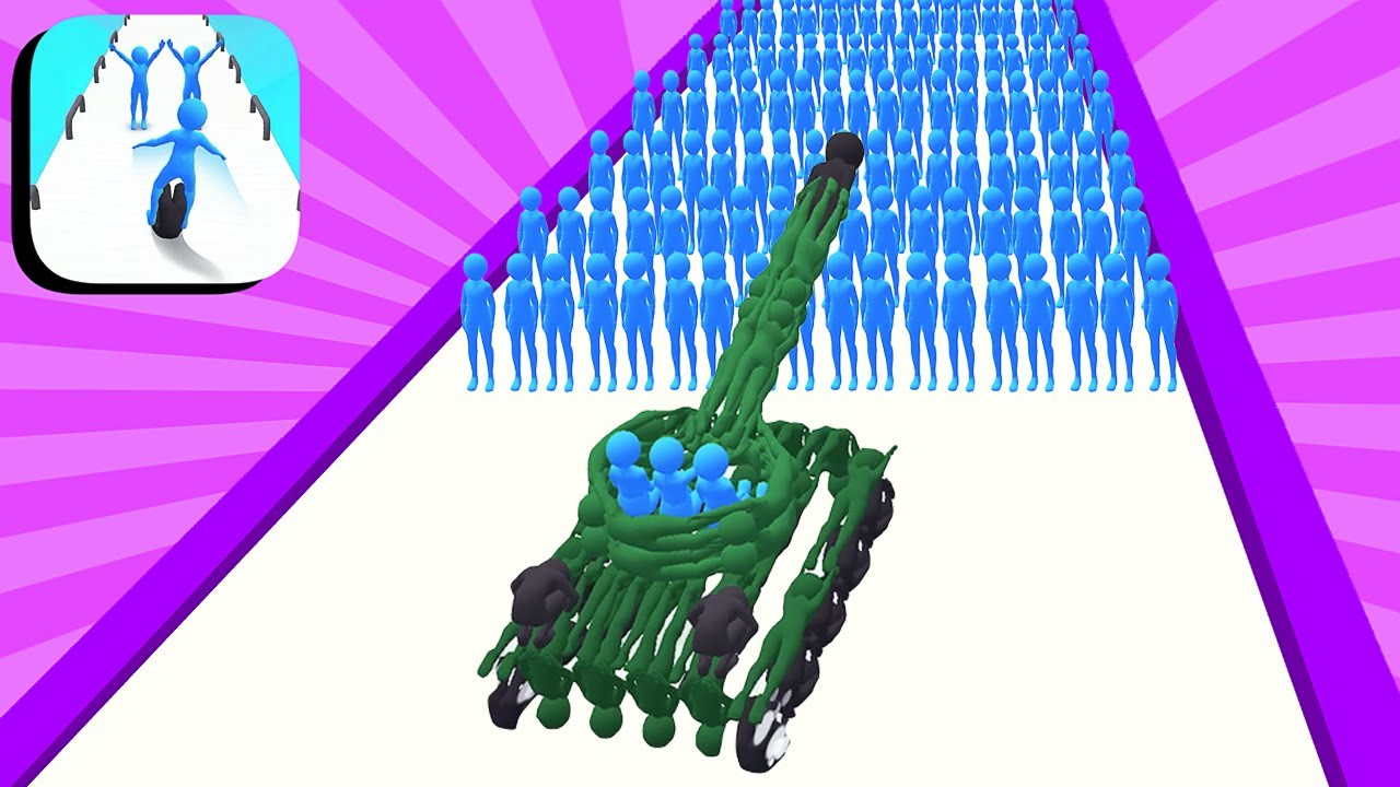 HUMAN VEHICLE GAMEPLAY | ALL LEVELS 42-43 - YouTube