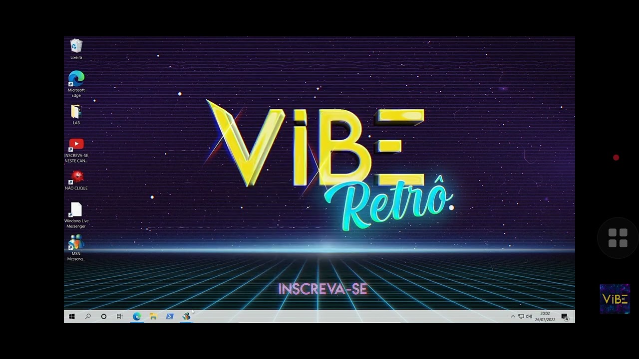 Vibe retrô do MSN - YouTube