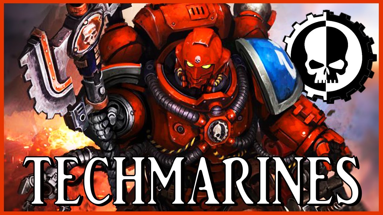 TECHMARINES - Frater Astrotechnicus | Warhammer 40k Lore - YouTube