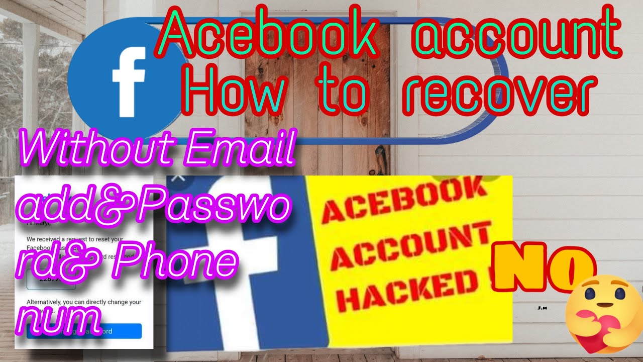 HOW TO RECOVER FACEBOOK ACCOUNT WITHOUT EMAIL ANd Password 2022 YouTube how-to-recover-facebook-account-without-email-and-password-2022-youtube