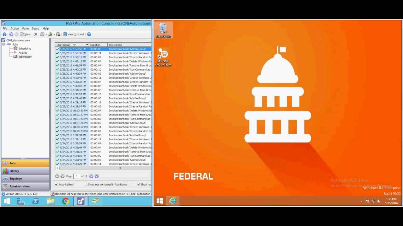 RES ONE Security and Privileged Credential Management - YouTube