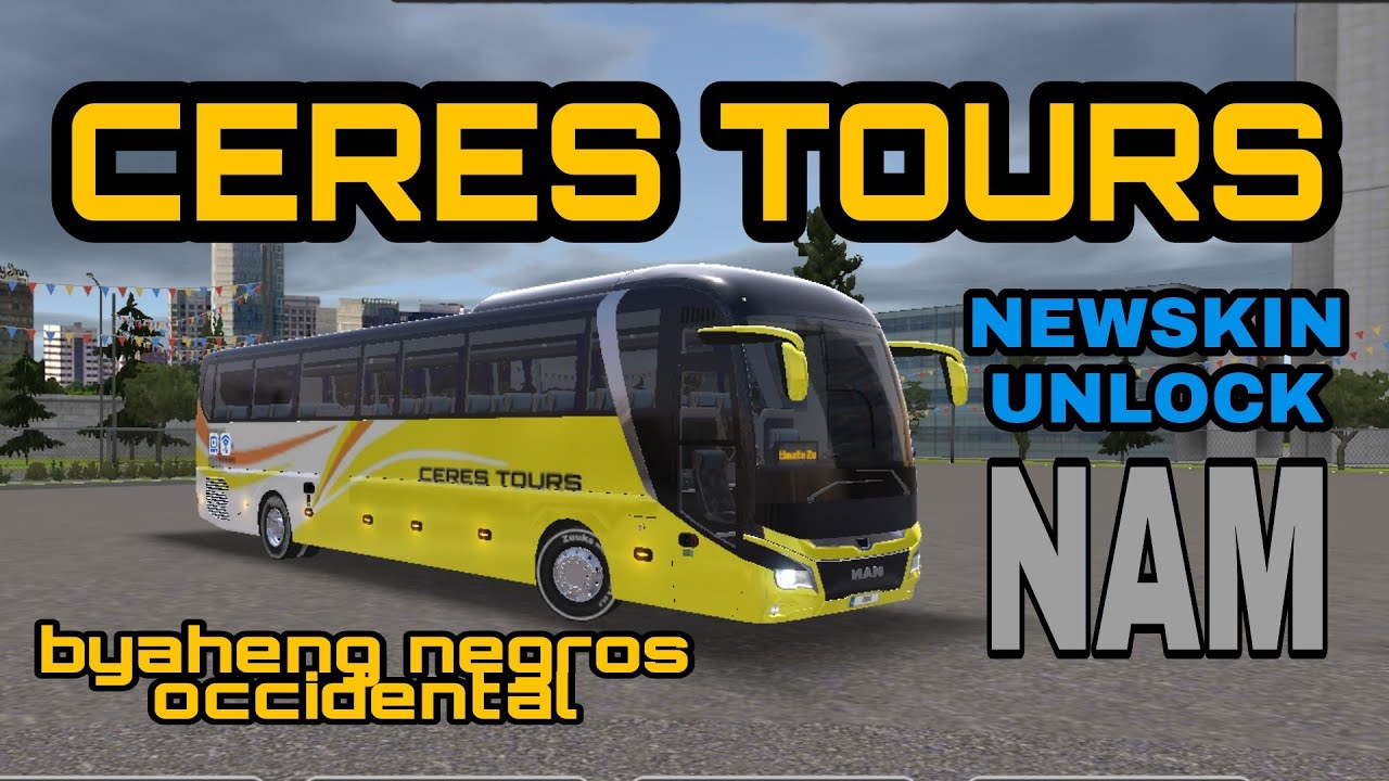 Bus Simulator Ultimate: CERES TOURS newSKIN (NAM) - YouTube