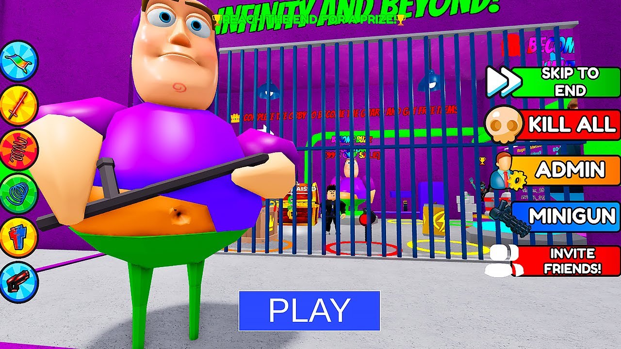 BUZZ LIGHTYEAR BARRY'S PRISON RUN OBBY ROBLOX - LIGHTYEAR OBBY - Roblox ...