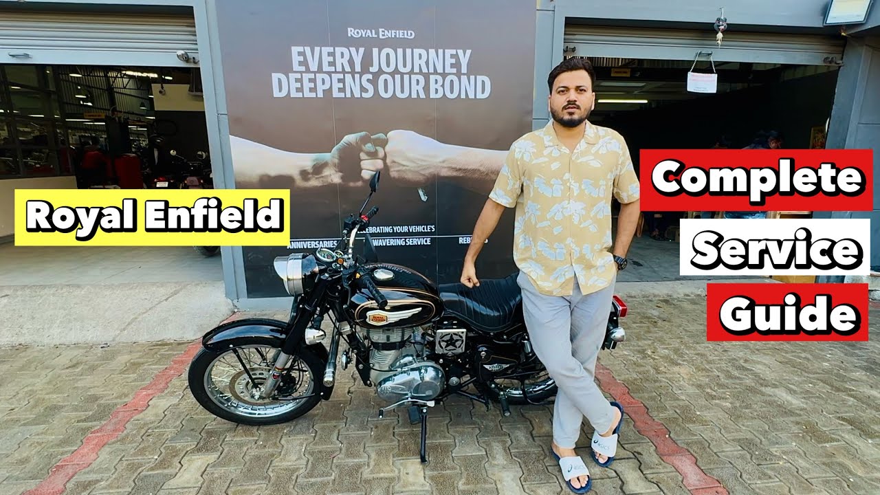 Royal Enfield Bullet Service Complete Guide 2024 | Service Cost After ...