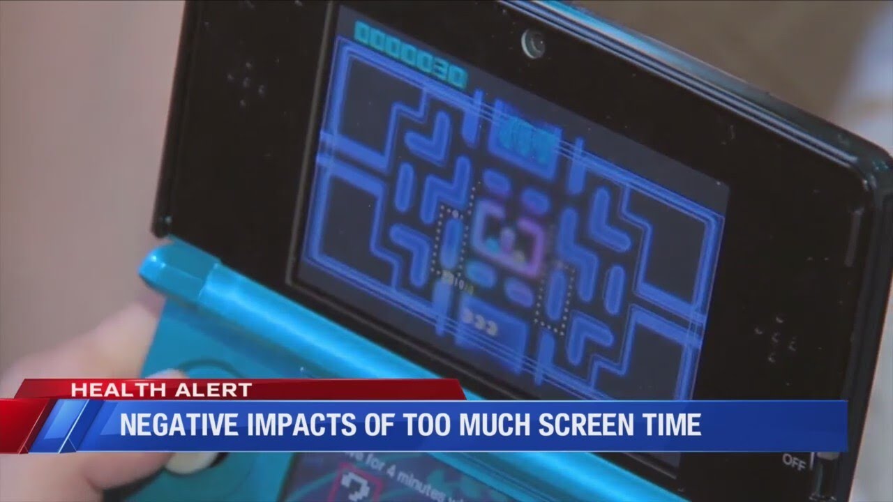 Negative impacts of too much screen time - YouTube