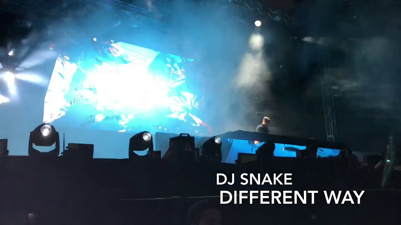 DJ Snake - Different Way - Festival Estéreo Pícnic 2018 - YouTube