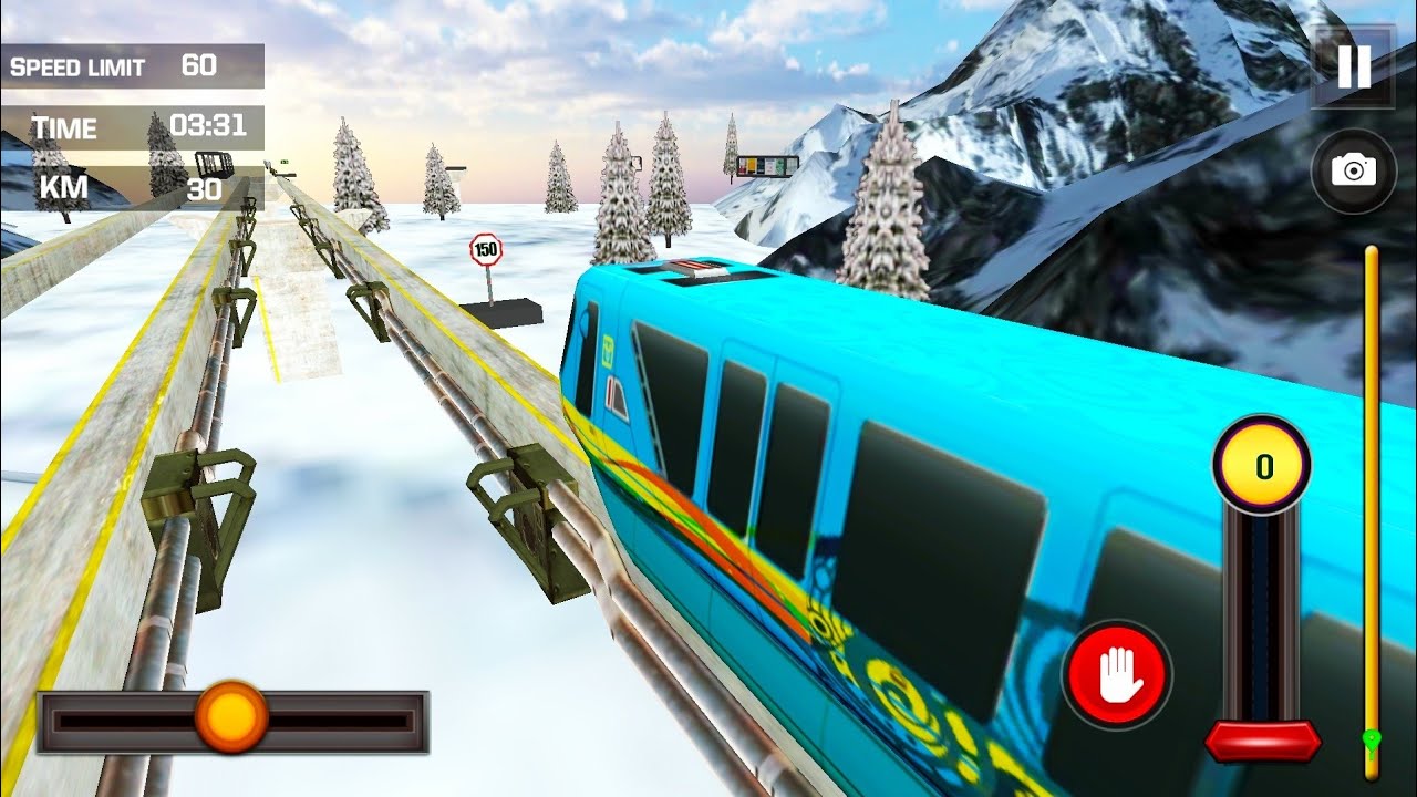 Monorail Simulator 3D - Train Games - (Level 15) End Game - YouTube