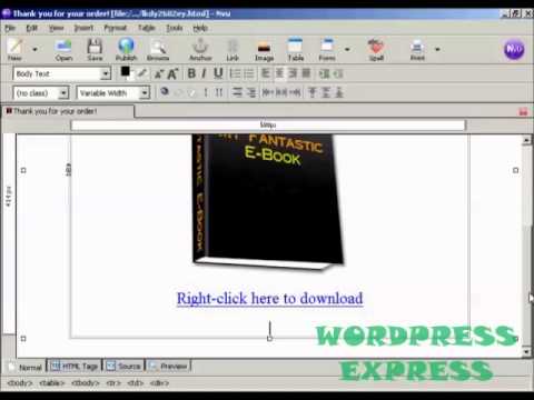 How to Create A Download Page - YouTube