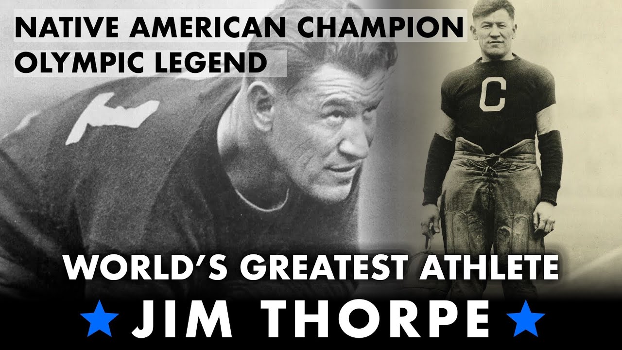 Jim Thorpe: From Native American Hero to Sports Legend - YouTube